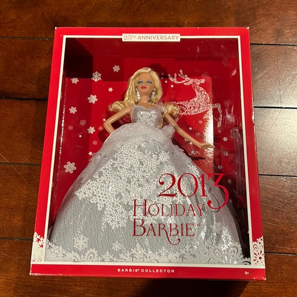 Barbie | Toys | Barbie 23 Holiday Barbie 25th Anniversary New In Box ...